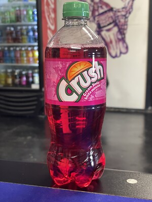 Crush Red Cream Soda Pop 591mL Bottle Soft Drink Exotic | eBay