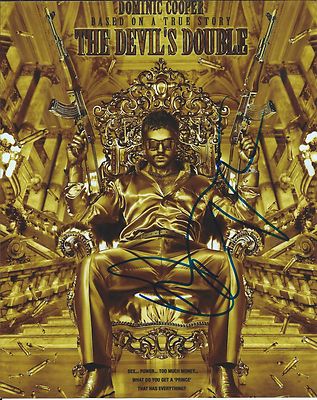 Dominic Cooper The Devils Double Hand Signed 8x10 Autographed Photo ...