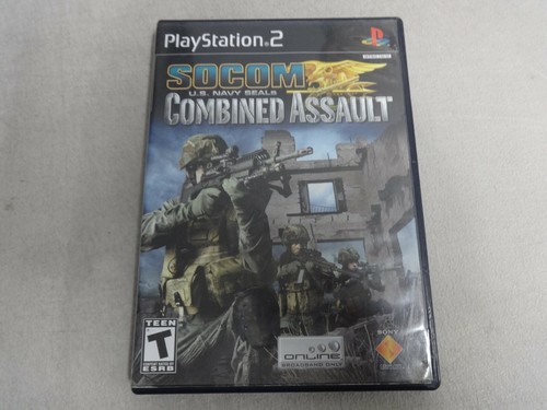 SOCOM Combined Assault Sony Playstation 2 PS2 Game Complete Free Ship ...