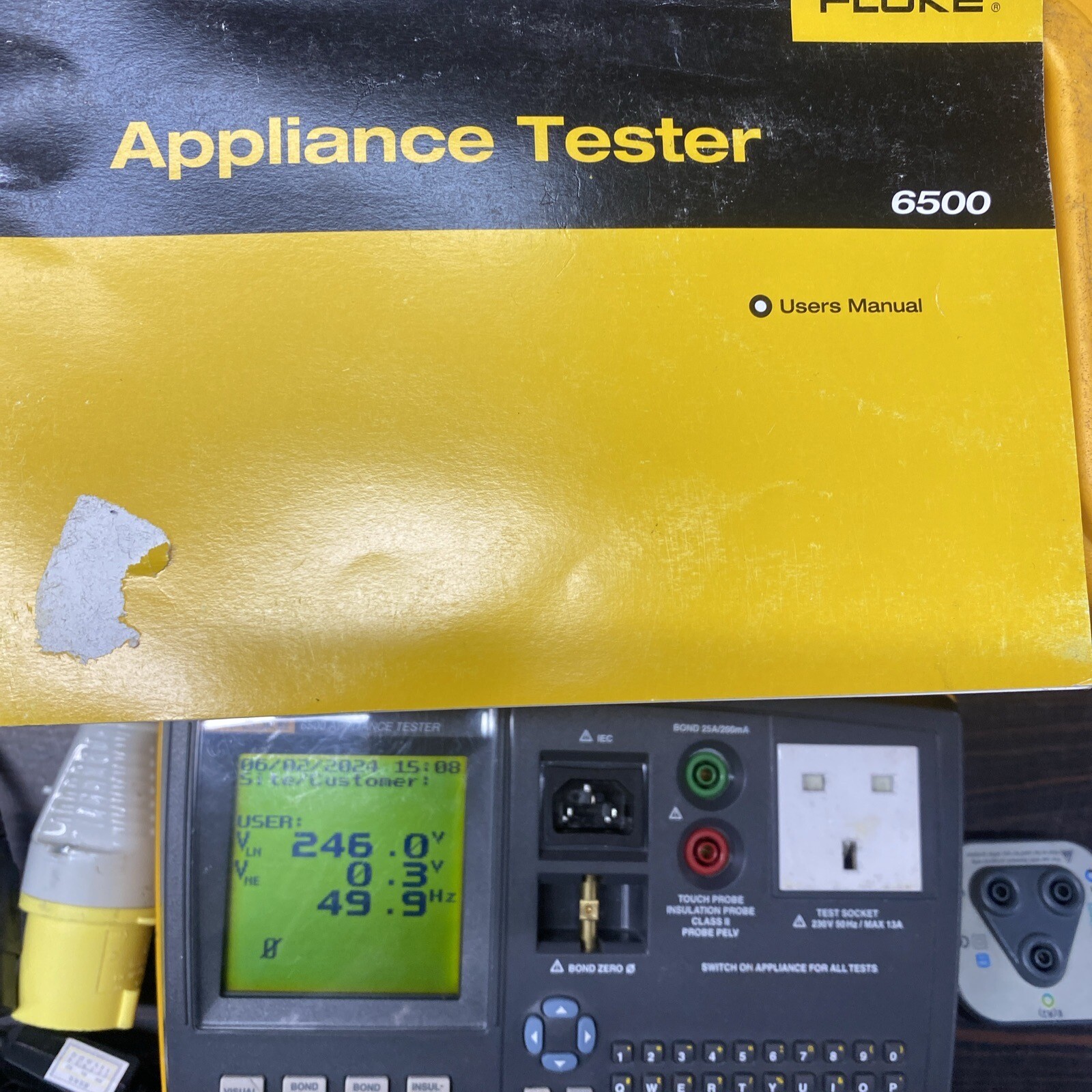 Fluke 6500 Pat Tester Portable Aplliance Test for sale online | eBay
