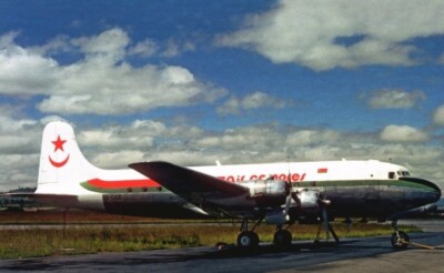 Air Comores DC-4 VP-LAJ @ TNR 1977 - postcard | eBay