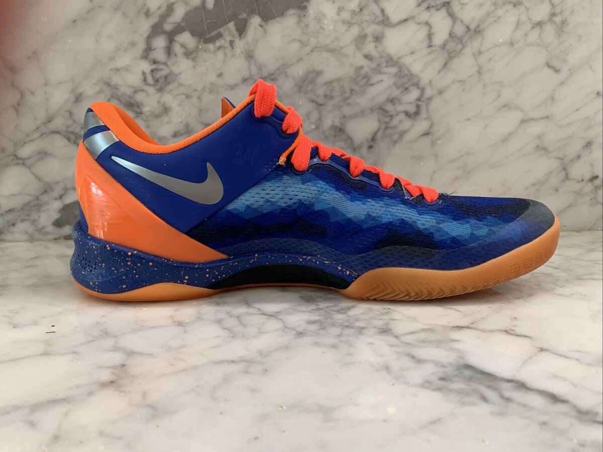 Rare Nike Kobe 8 Id Mens Size 9.5 Blue Orange 653614-992 Rare Nike Kobe 8 Id Mens Size 9.5 Blue Orange 653614-992