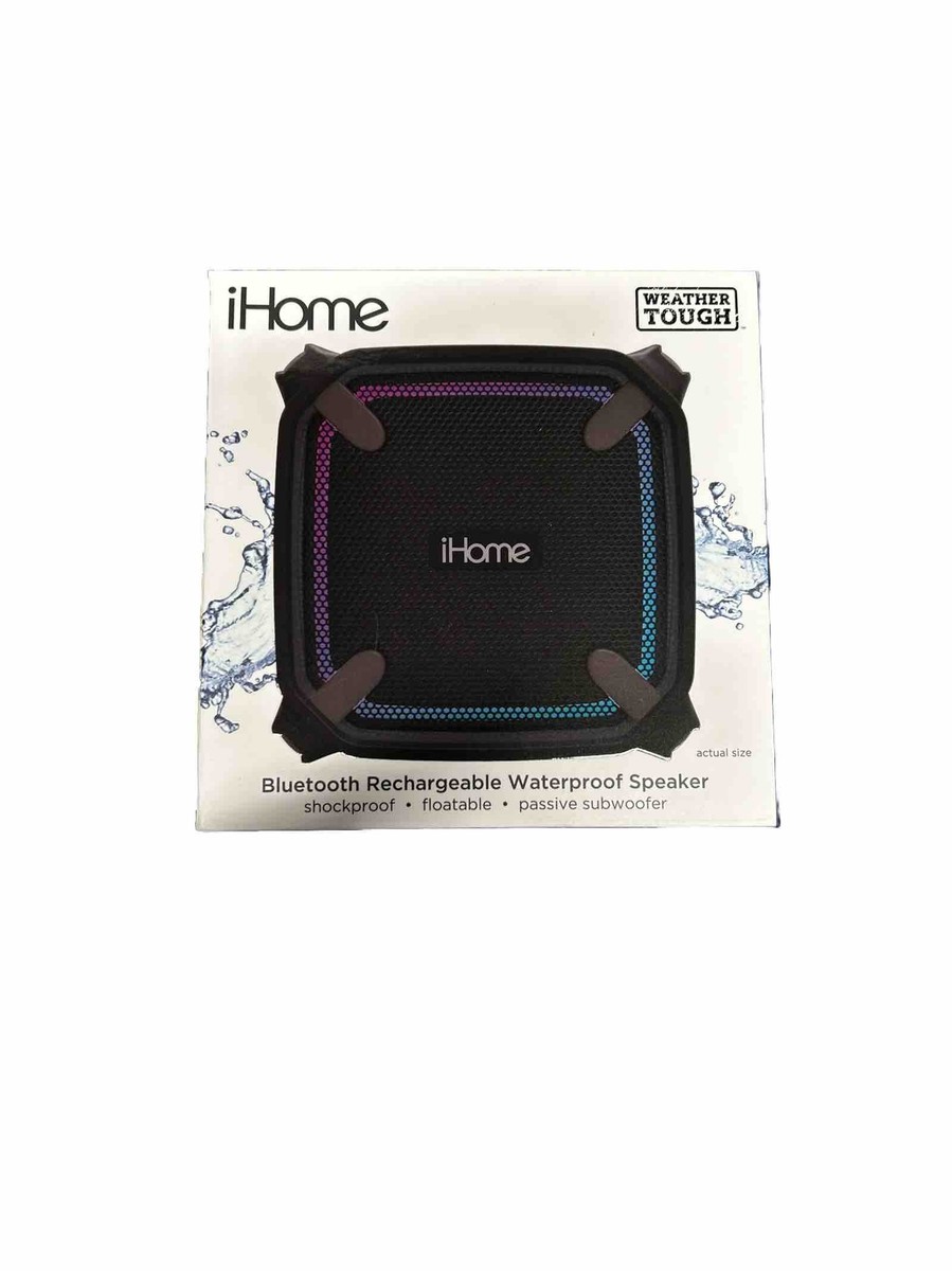 Ihome Portable Rechargeable Bluetooth Speaker IHome Portable Wireless