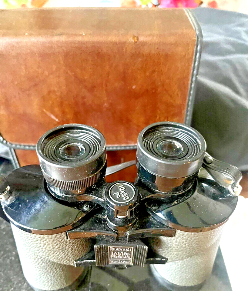 Vintage Bushnell Sportview Wide Angle 10x50 InstaFocus Binoculars w ...