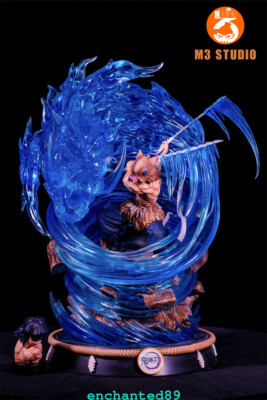 M3 Studio Demon Slayer Hashibira Inosuke GK Resin Painted Model Statue ...