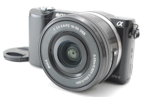 Near MINT Sony ILCE-5000 Alpha w/ E 16-50mm Lens Compact Mirrorless ...