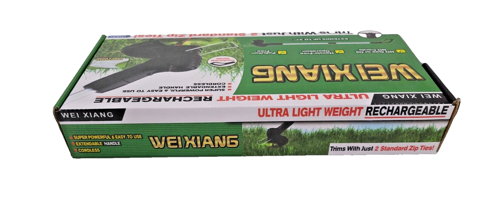 Emson Wei Xiang Bionic Trimmer Rechargeable 37 Inch Lawn Trimmer ...