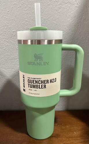 Stanley 40oz Tumbler Cup Adventure Quencher H2.0 Flowstate JADE Green ...