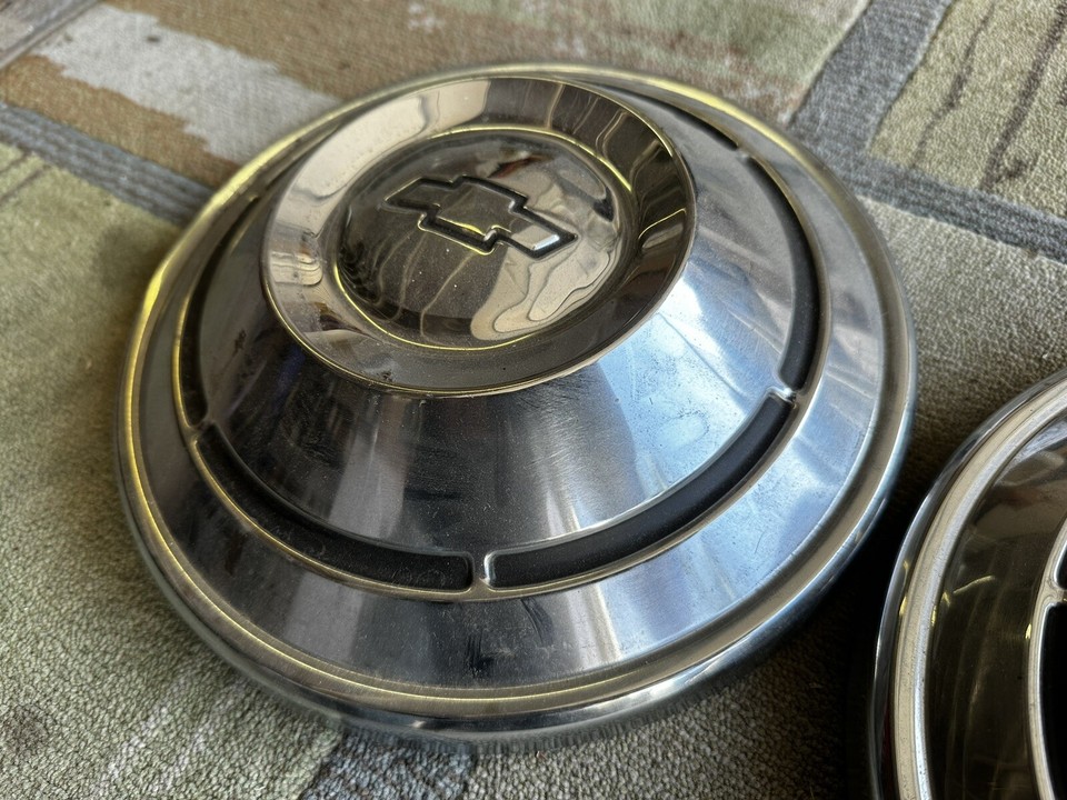 2 VINTAGE 1969 COPO CAMARO CHEVELLE 427 CHEVY COPO STYLE COVERS HUBCAPS ...