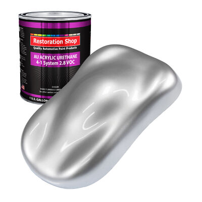 Restoration Shop Iridium Silver Metallic Acrylic Urethane Gallon Only ...