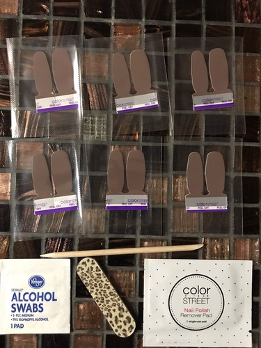 Color Street Upper East Side Lot Of 6 New Twosies Accents Samples ...