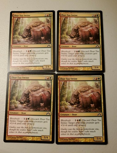 Mtg 4x Zhur-Taa Swine Light Play | eBay