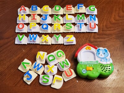 Leap Frog Fridge Phonics Magnetic Alphabet ABC Letters - Full Alphabet ...