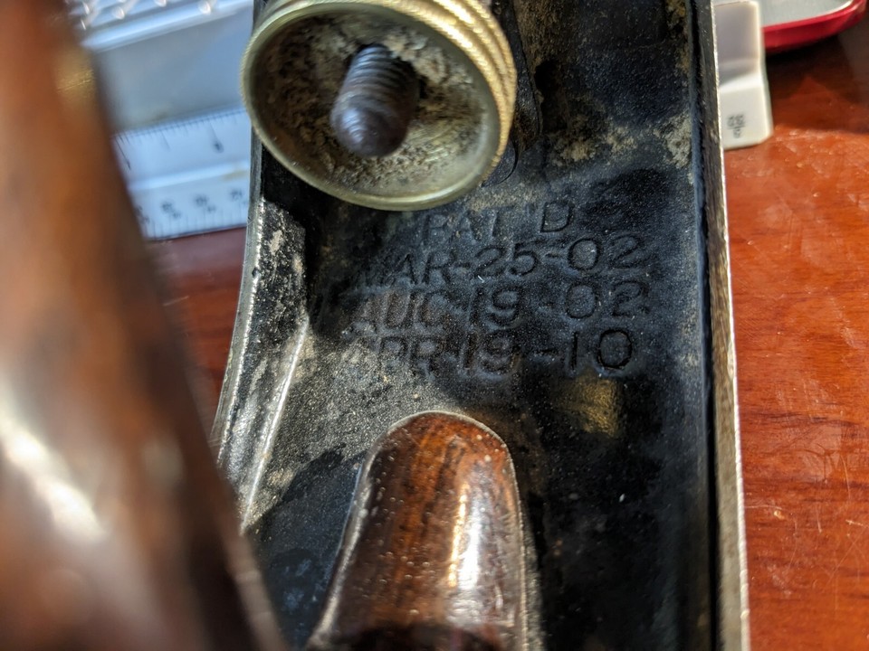 Stanley Number 4 Plane, 3 Patent Dates All Original parts/screws | eBay