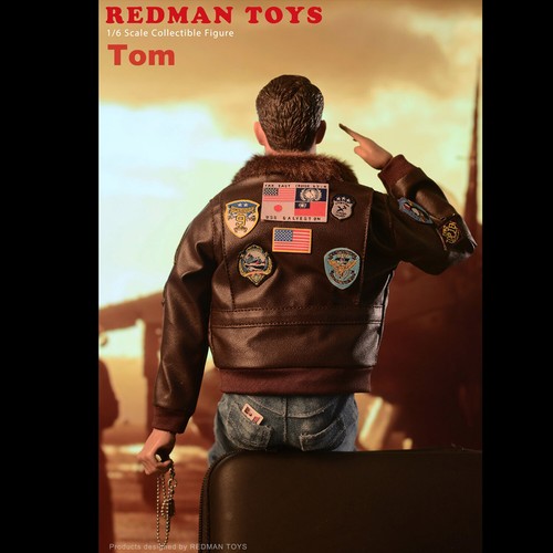 New Redman Toys Rm055 1/6 Scale Top Gun Tom Figure Model Collectible ...