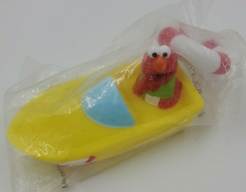 Bakery Crafts Elmo Boating Cake Topper Figure ICX-426 Sesame Street | eBay