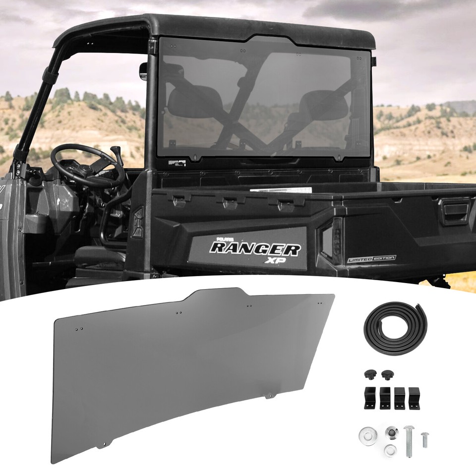 Ranger UTV Rear Windshield Back Window For Polaris Ranger XP 1000/Crew ...