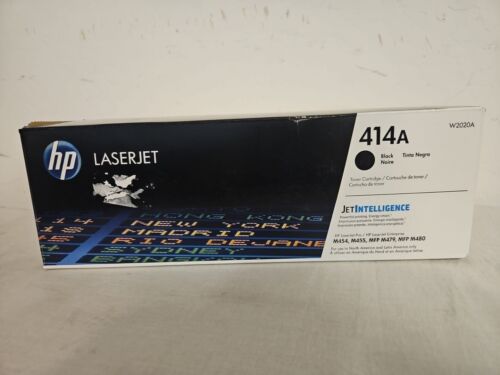 Genuine OEM HP 414A Black Toner Cartridge W2020A for M454 M455 NEW OPEN ...