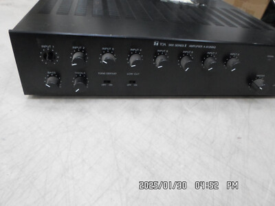 TOA A-912MK2 900 Series II Amplifier w/ 4 x M-01 & 3x U-03 missing knob ...