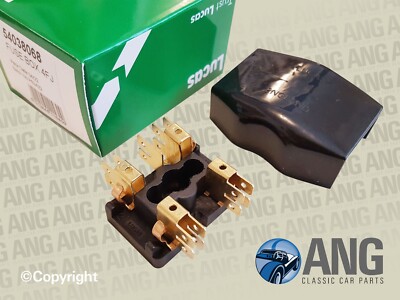 SUNBEAM ALPINE SERIES III, IV & V 1963-1968 LUCAS FUSE BOX & LID ; (4FJ ...