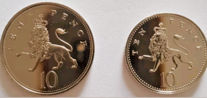 1983 - 2008 Royal Mint Crowned Lion Ten pence 10p coin Brilliant ...