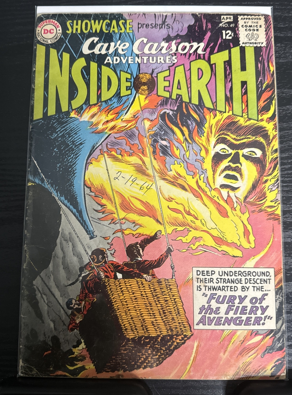DC Showcase Presents #49: “Cave Carson Adventures Inside Earth!” DC ...