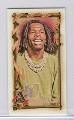 2023 Topps Allen & Ginter LIL BABY "Ginter Back Mini" SP Card #268 ...