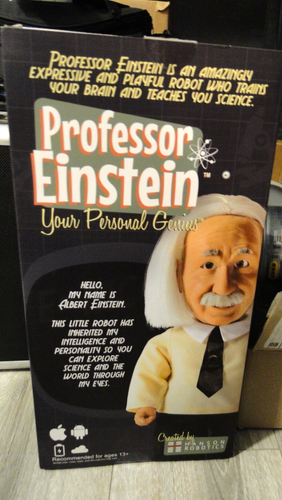 New Never Used Hanson Robotics Professor Einstein Interactive Robot ...