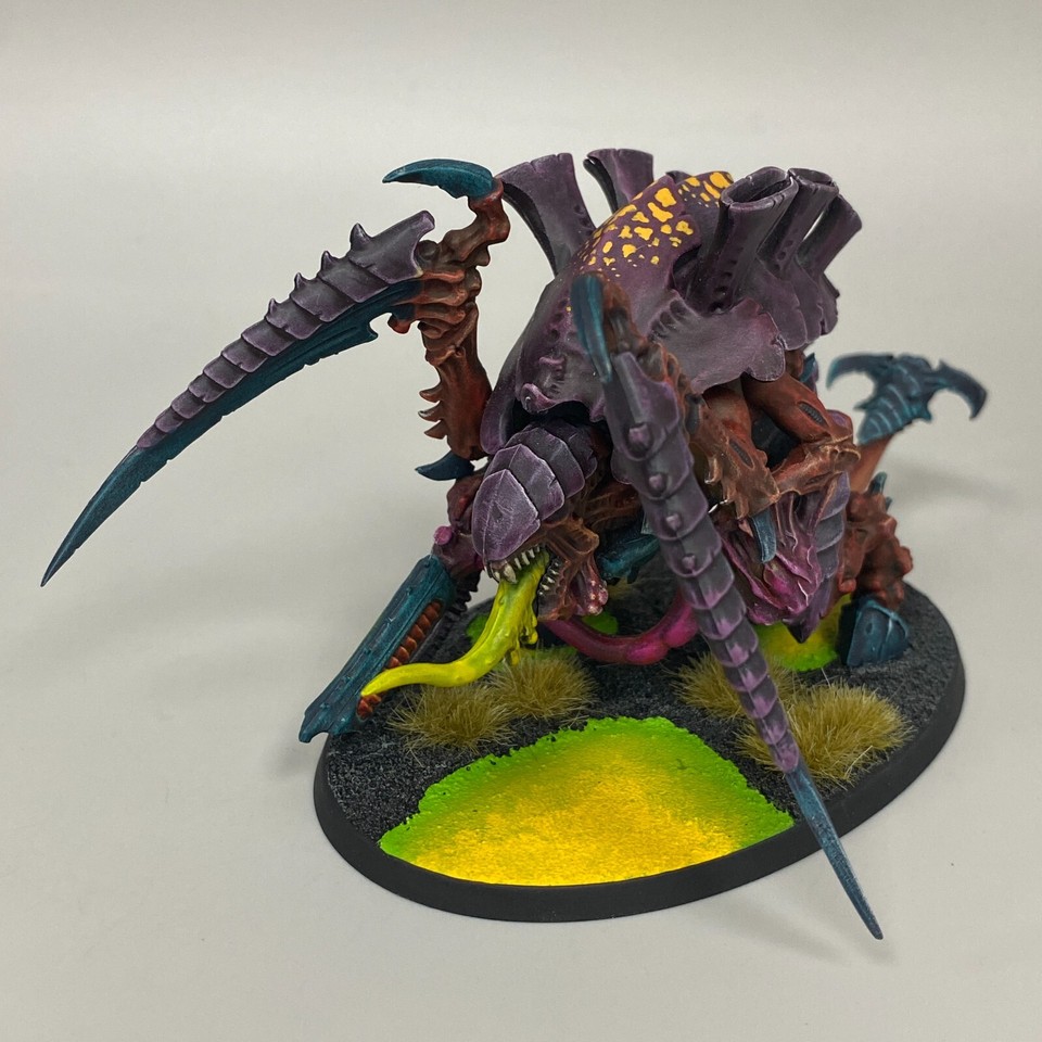 LARGE TYRANIDS ARMY FORCE PAINTED LEVIATHAN WARHAMMER 40,000 40K HIVE ...