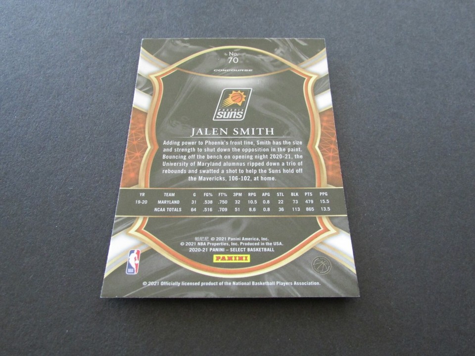 2020-21 NBA Select Jalen Smith Rookie Card #70 Hobby | eBay