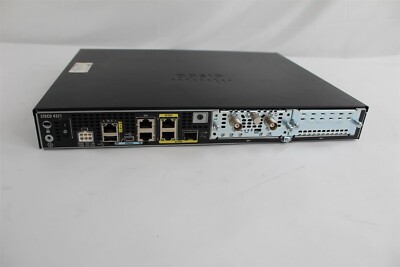 Cisco 4321 ISR Integrated Service Router ISR4321/K9 V05 Rack-Mountable ...