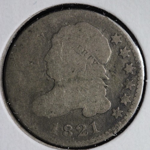 1821 Capped Bust Silver Dime AG E167 XAEC | eBay