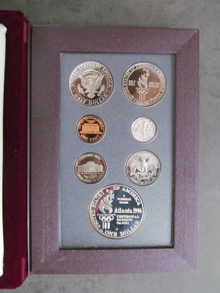 1996 U.S. Mint Prestige Set in OGP -- ULTRA RARE KEY DATE COIN SET! | eBay