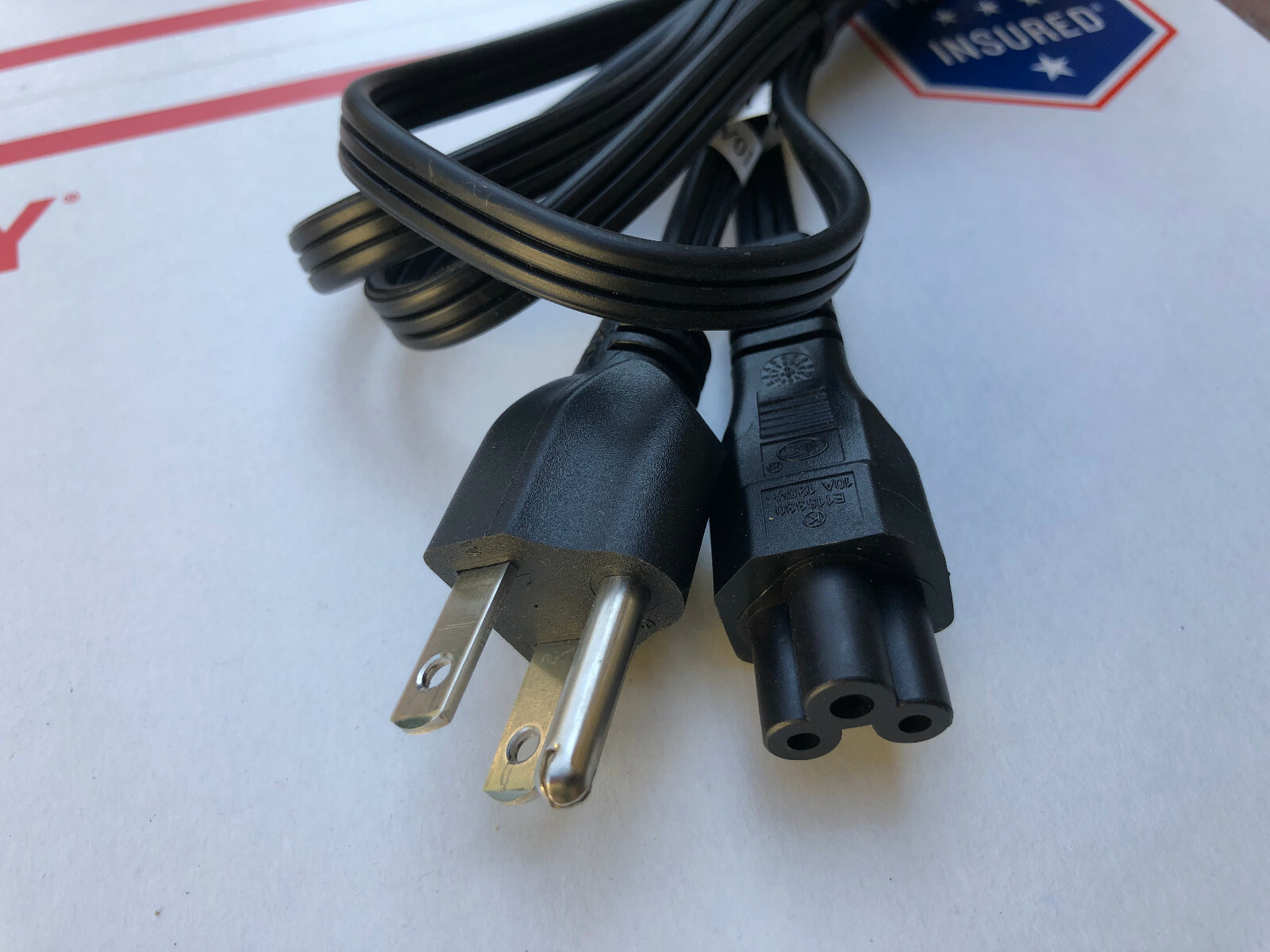 10X lot 3-prong Well Shin E115330 WS-083 10A 125V 5' ft power cord ...