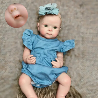 18Inch Open Mouth Bettie Girl Baby Doll Handmade Full Body Solid ...