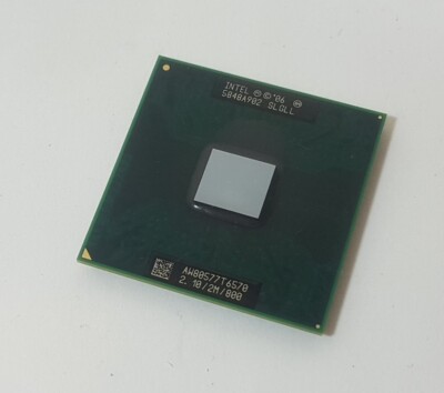 Intel Core 2 Duo T6570 2x 2,1 GHz SLGLL 478-pin Micro Sockel P CPU ...