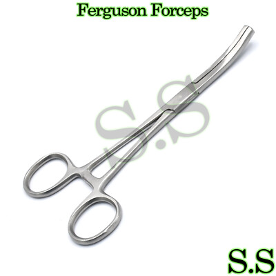 Ferguson Angiotribe Forceps 7.5" Curved Veterinary Surgical Instruments ...