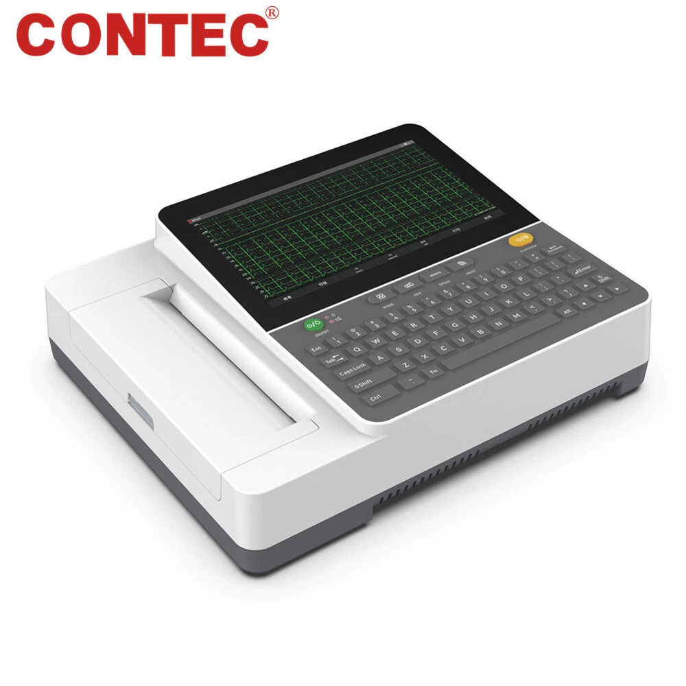 CONTEC E12 Ecg Monitor Portable Ecg Electrocardiogram 12, 56% OFF