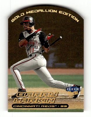 2000 Ultra Barry Larkin Gold Medallion #157G | eBay