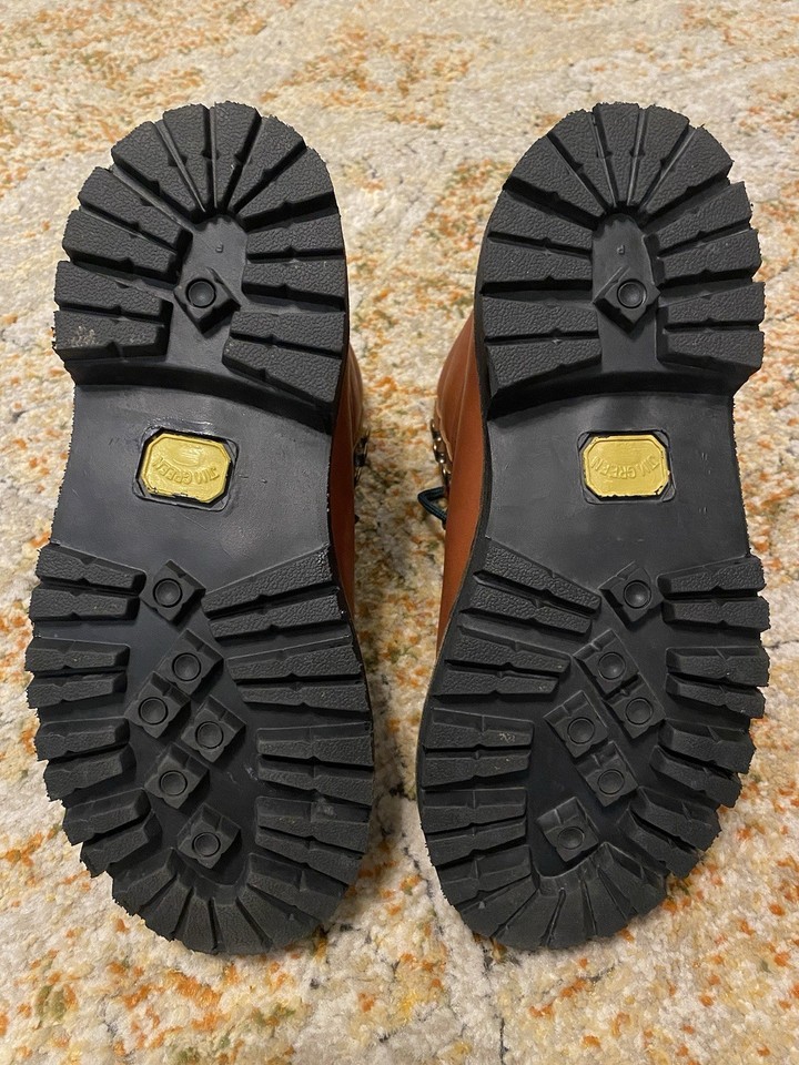 Jim Green Razorback Men’s Leather Boots Color Tan Size 8 US New In Box ...