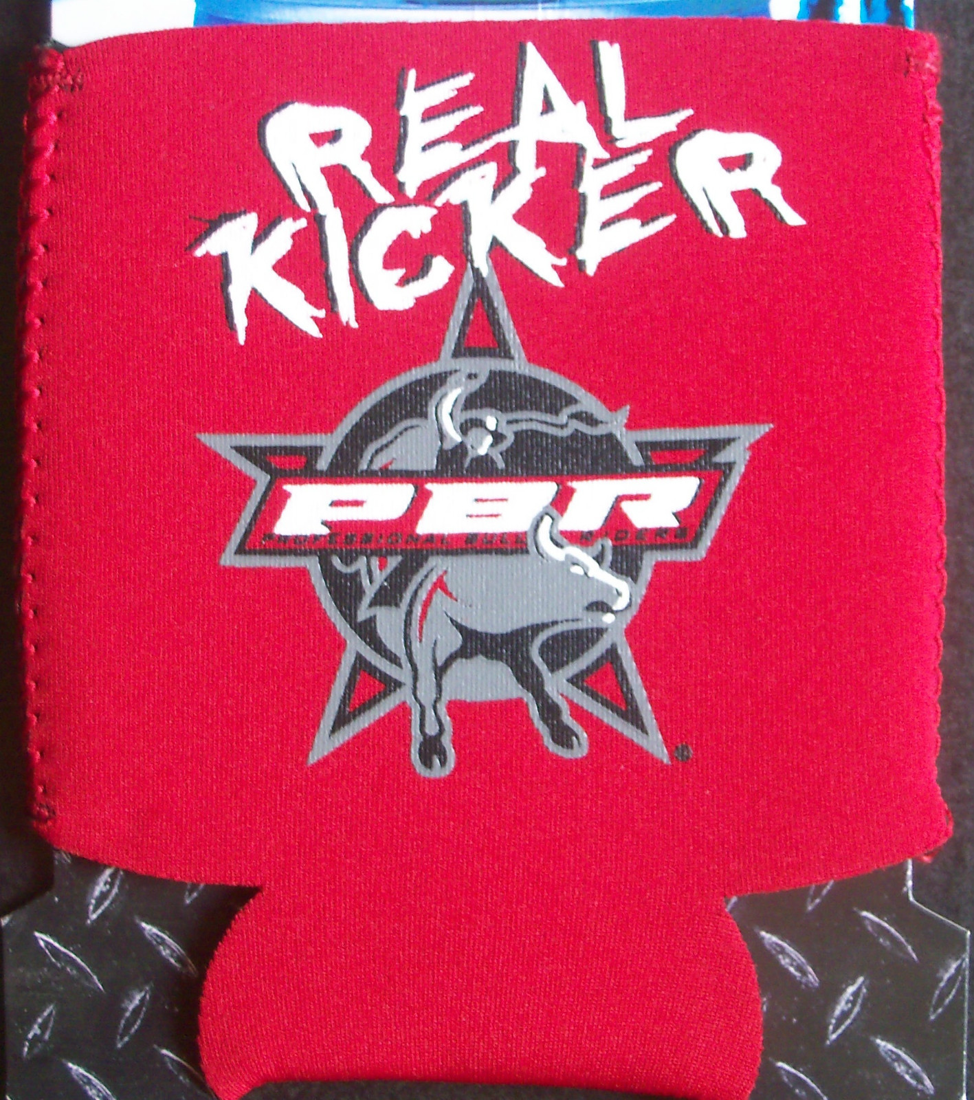 New PBR Professional Bull Riders Real Kicker Can Coolie Cooler Koozie ...