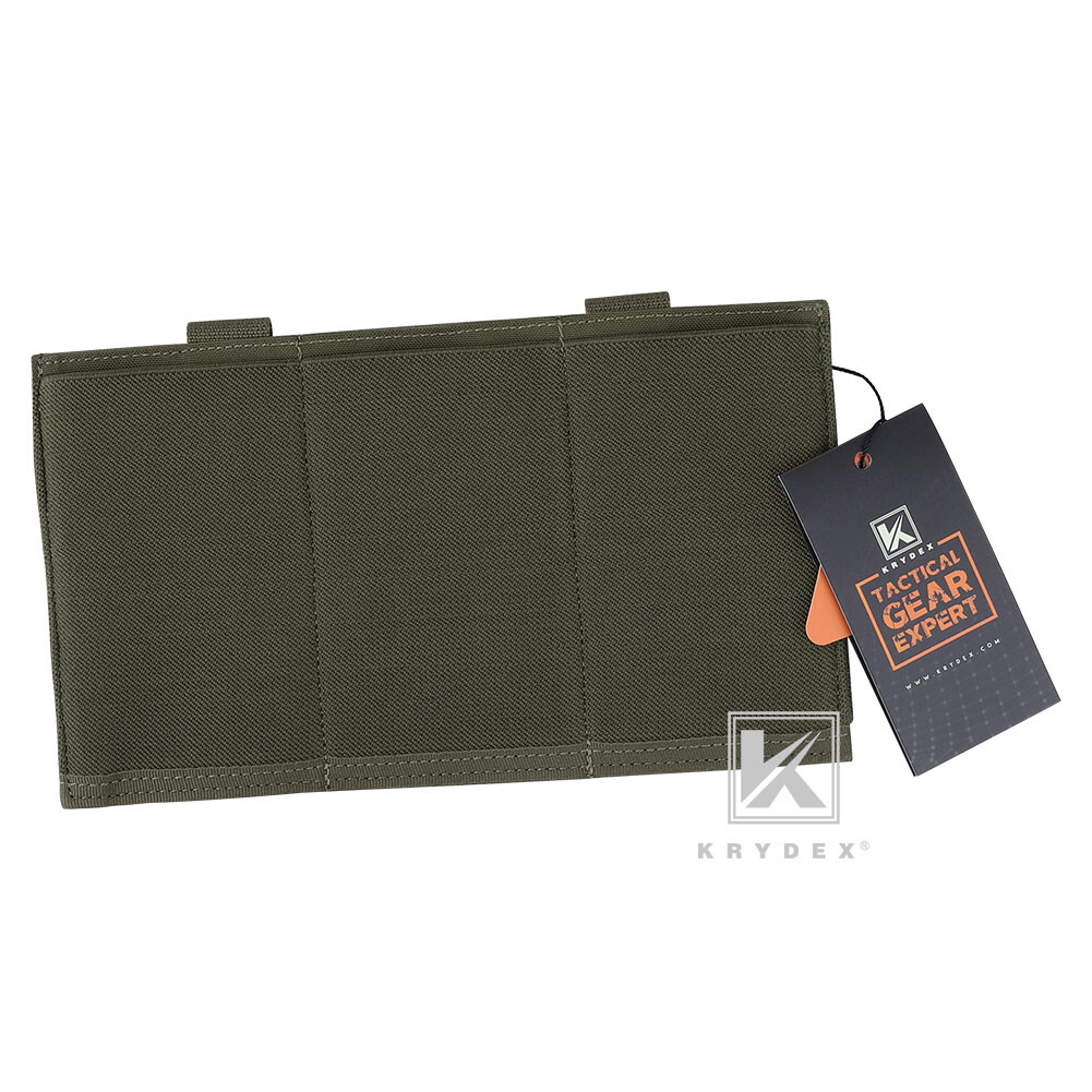 KRYDEX Triple 5.56 Fast Draw Mag Pouch Tactical Magazine Hold MOLLE ...