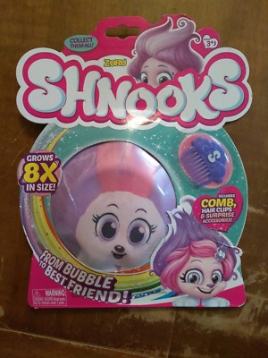SHNOOKS SOFT PLUSH SHMILEY BY ZURU NEW 2017 HOT TOY + 4 SECRET HAIR ...