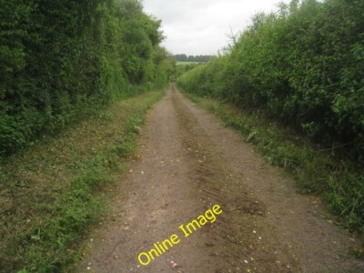 Photo 6x4 Track north of Manor Farm Chilton Candover Providing ll ...