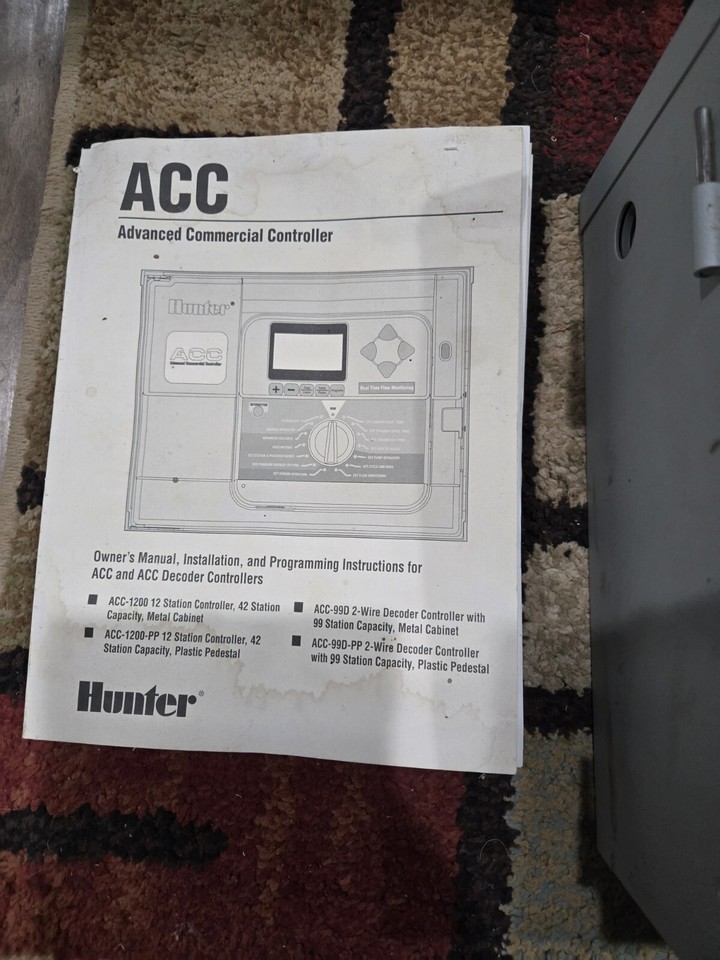 Hunter ACC Station Commercial Irrigation Controller | eBay