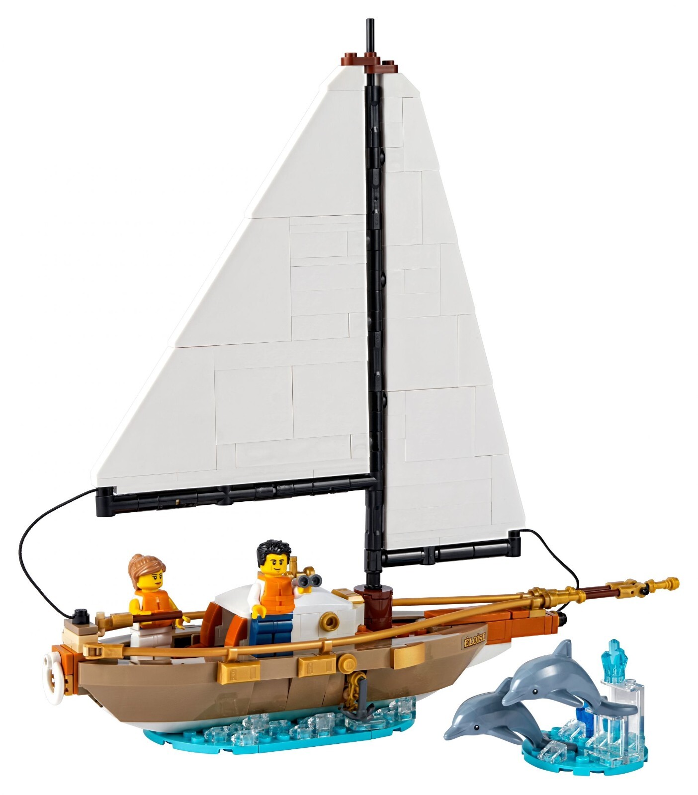 LEGO® Ideas 40487 Boot Schiff Segelabenteuer Segelschiff Segelboot ...