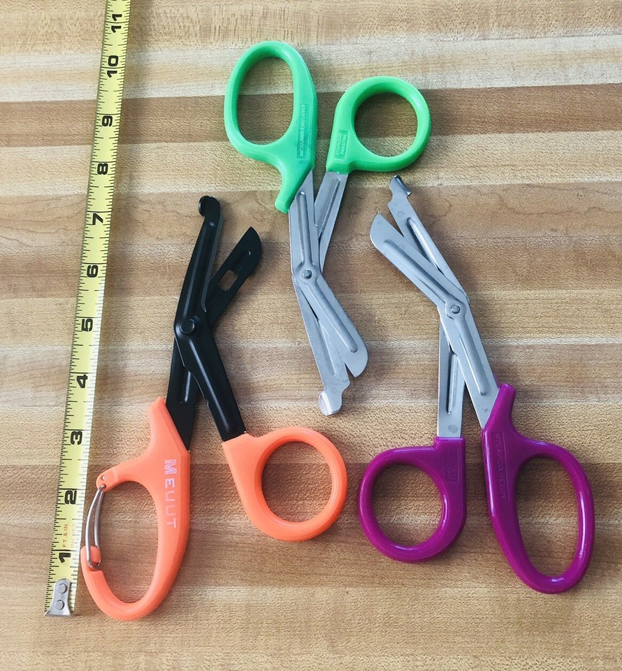 Set Of 3 Bandage Shears Scissors EMS Trauma Shears Medical First Aid ...