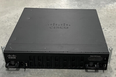 CISCO ISR4451-X 4 Port GIGABIT Integrated Service Router Dual AC ...