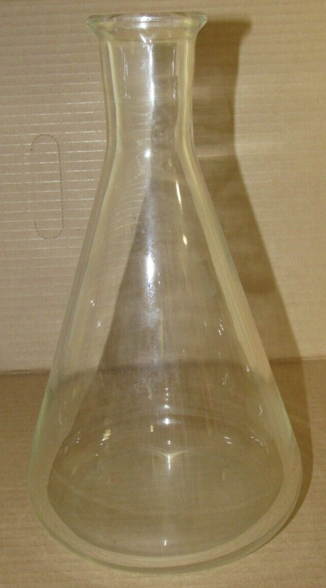 Pyrex 2000ml Glass Erlenmeyer Flask | eBay