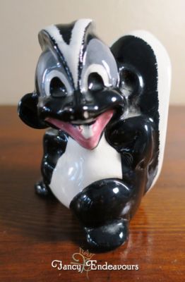 Large California? Pottery Grinning Skunk with Mohawk Figurine #1 Do You ...